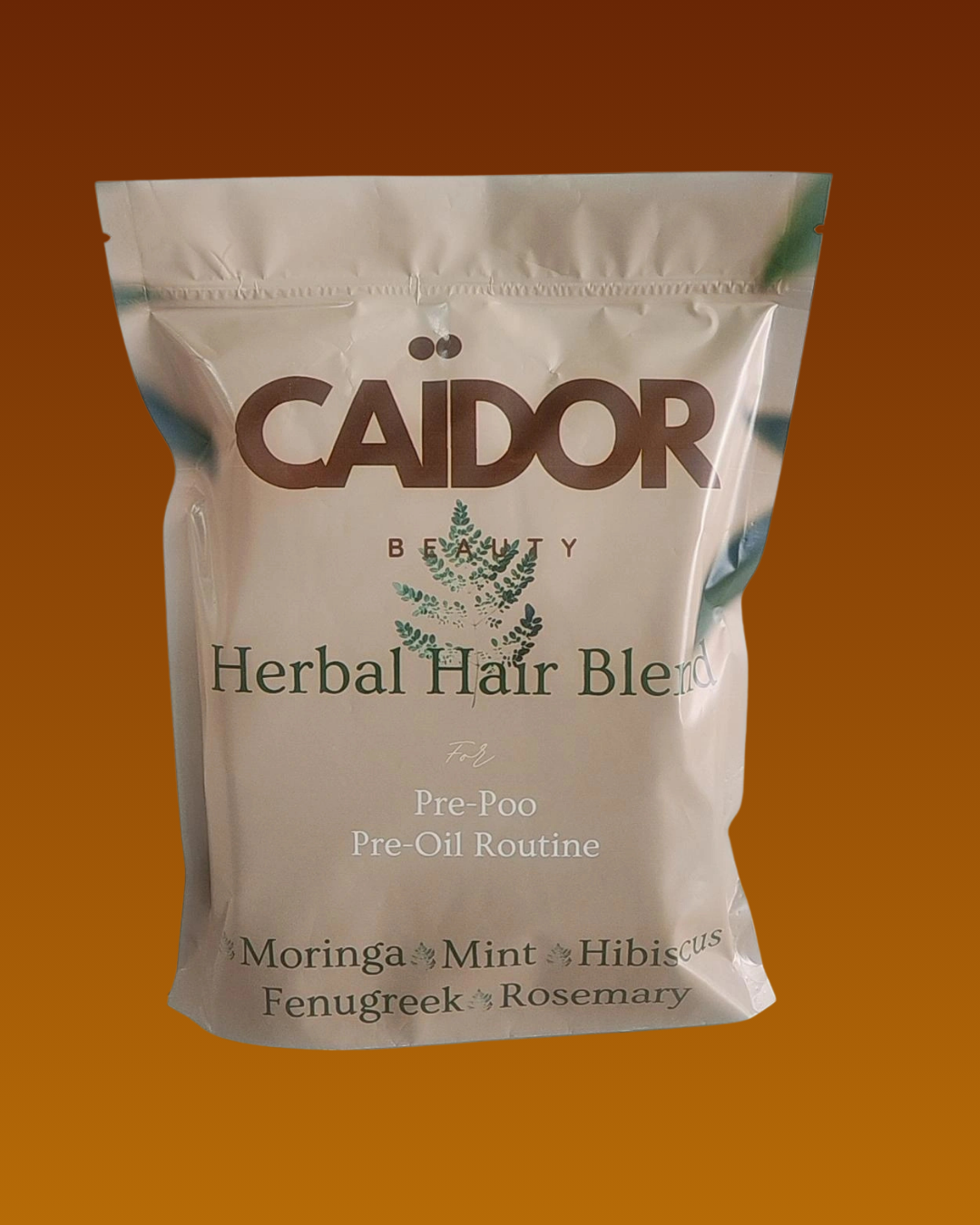 Organic Herbal Hair Blends ( 3-3.5 months supply) – Caidor Beauty